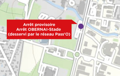 Travaux Obernai CTBR : Compagnie des transports du Bas-Rhin